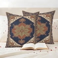 Ethnic Art Boho Outdoor Waterproof Throw Pillow Covers Set of 2, 16"x16 ...