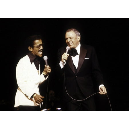 Frank Sinatra with Sammy Davis Jr Photo Print (30 x 24) | Walmart Canada