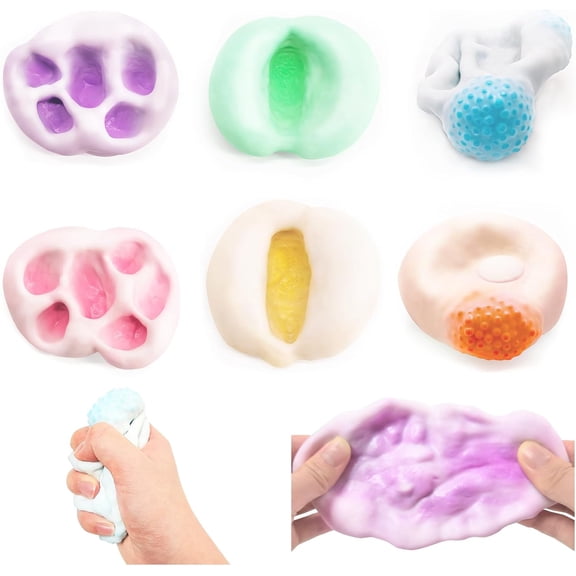 Minecraft 5 Piece SquishMe Series 2 Stress Squeeze Balls Collectors Box ...
