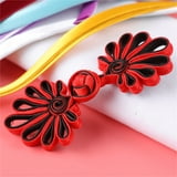 Yoetaun 5 Pairs Chinese Knots Buttons Cheongsam Buttons Chinese Closure ...