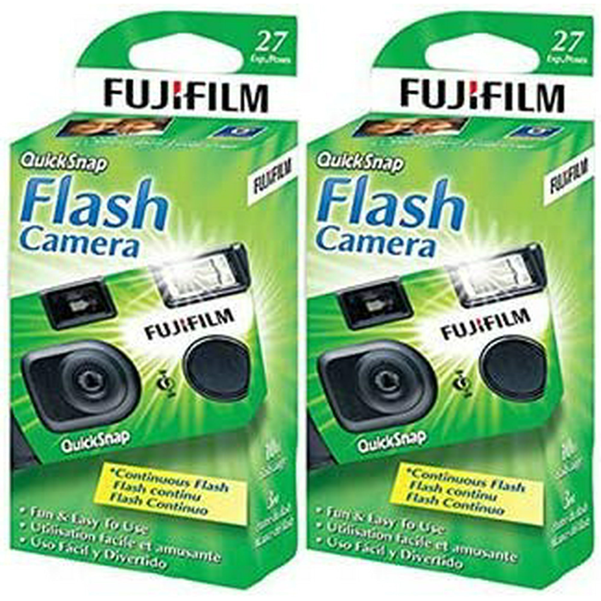 Generic Quicksnap Flash 400 Disposable Camera (2 Boxes)