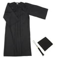 Stri 1Set Graduation Gown with Trencher Hat Photograph College ...
