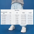 Favoffer Kids Pants Lovely Pattern Loose Fit Elastic Waist Mosquito ...