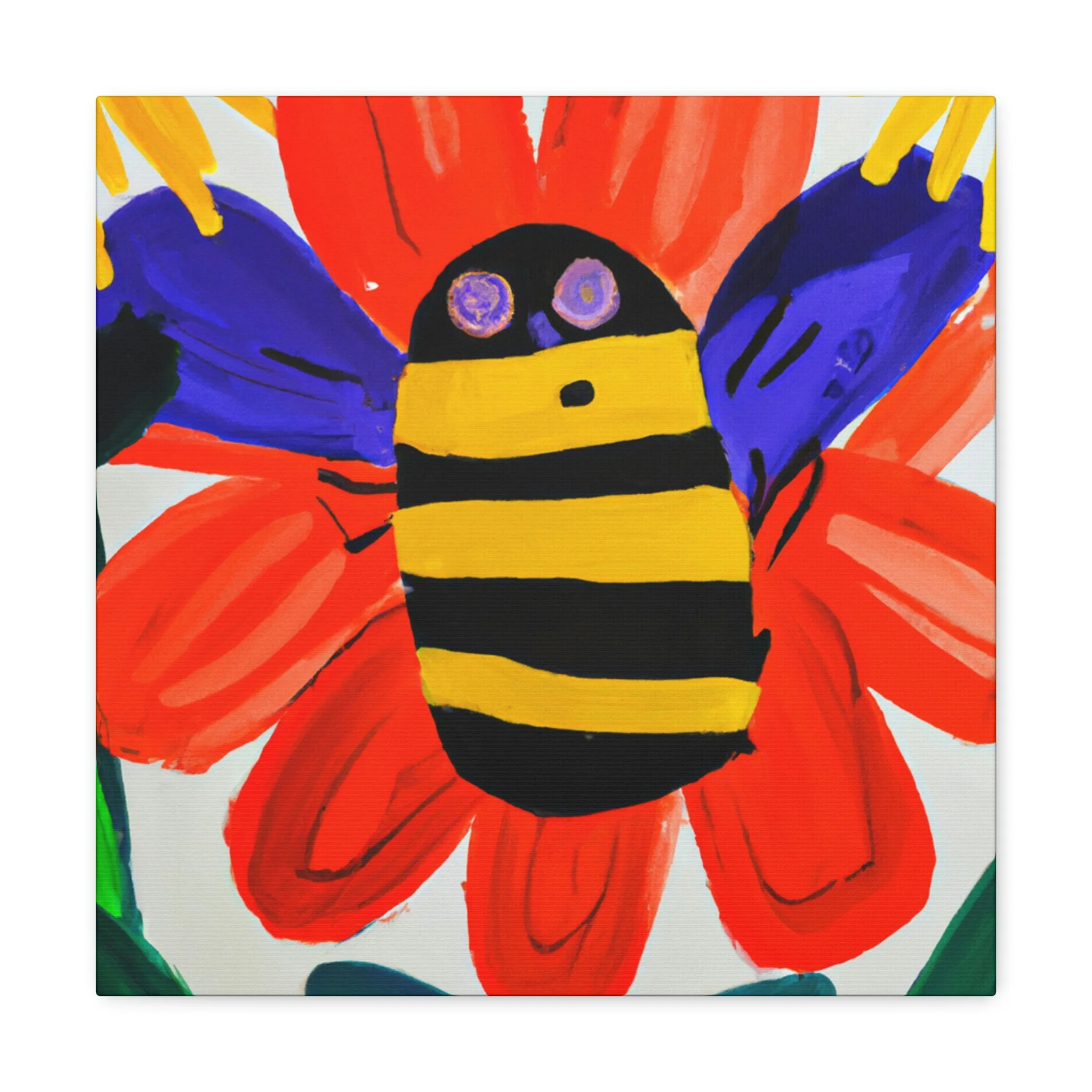 Bumblebee's Dream Flight - Canvas - Walmart.com