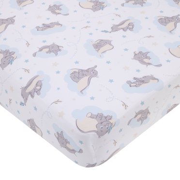 Disney 101 Dalmatians Black and White Fitted Crib Sheet - Walmart.com
