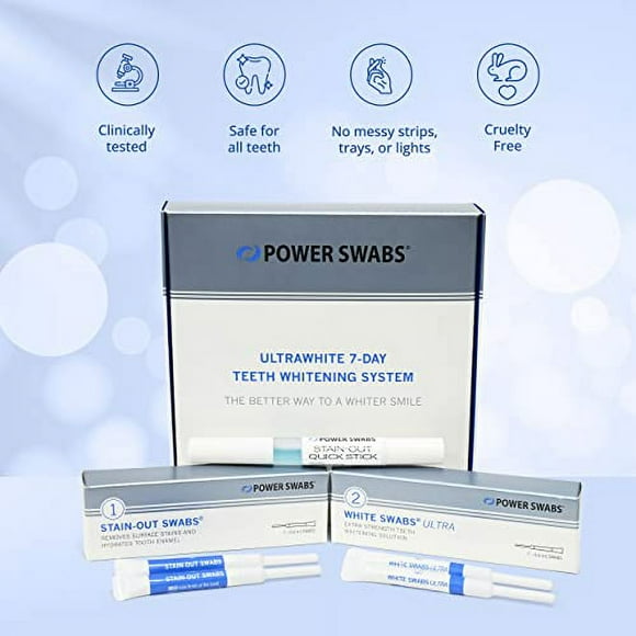 Power Swabs White Teeth Whitening