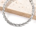 5pc 304 Stainless Steel Rope Chain Bracelets for Men Women Stainless ...