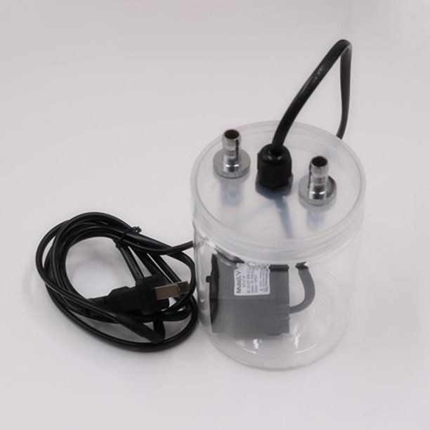 DIY Tank Pump Computer Radiator Universal Integrated Water Cooler USB ...