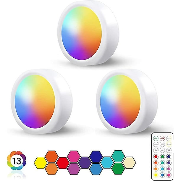 Led Spots Battery-operated With Remote Control - Cabinet Lighting ...