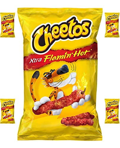 CHEETOS EXTRA FLAMIN HOT 52g (Box with 5 bags) - Walmart.com