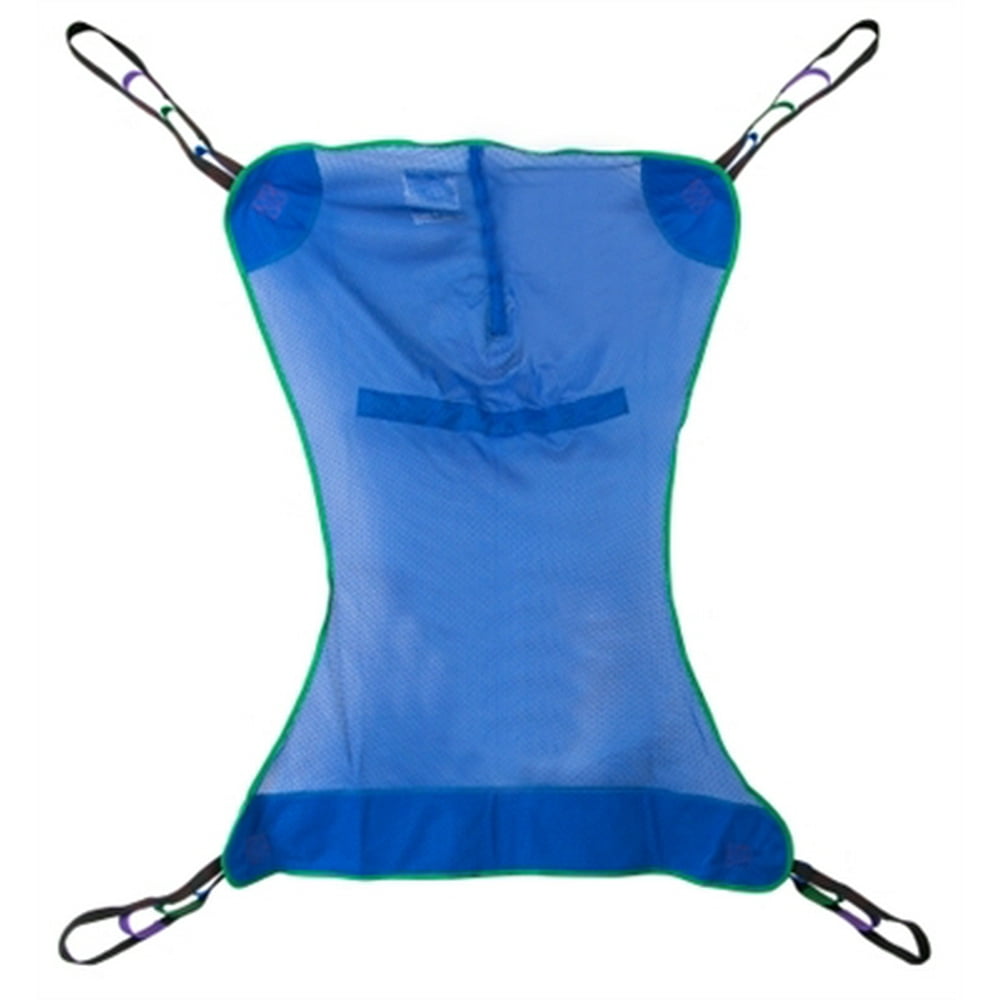 Mesh Full Body Sling, Patient Lift Sling, Medium Size, 4 or 6 Points ...