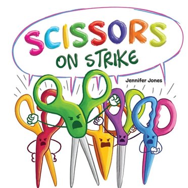 On Strike Crayons on Strike: A Funny, Rhyming, Read Aloud Kid's Book ...