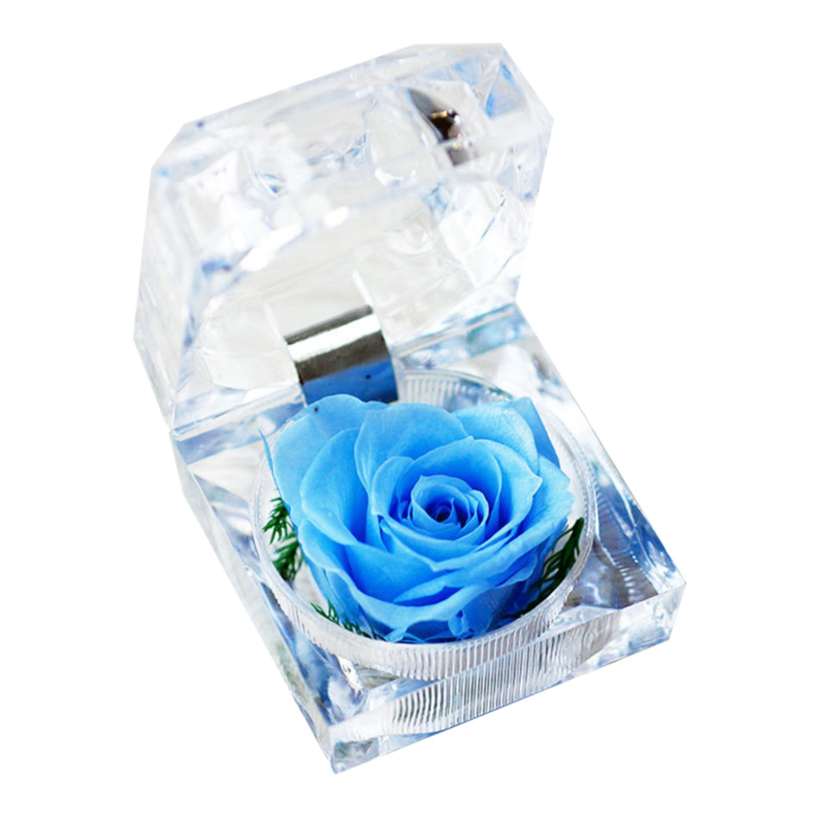 Sunjoy Tech Romantic Ring Box Handmade Plastic Nice-looking Forever ...