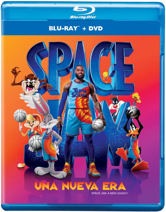 Space Jam Una Nueva Era Lebron James Pelicula Blu-ray + Dvd Warner Bros ...