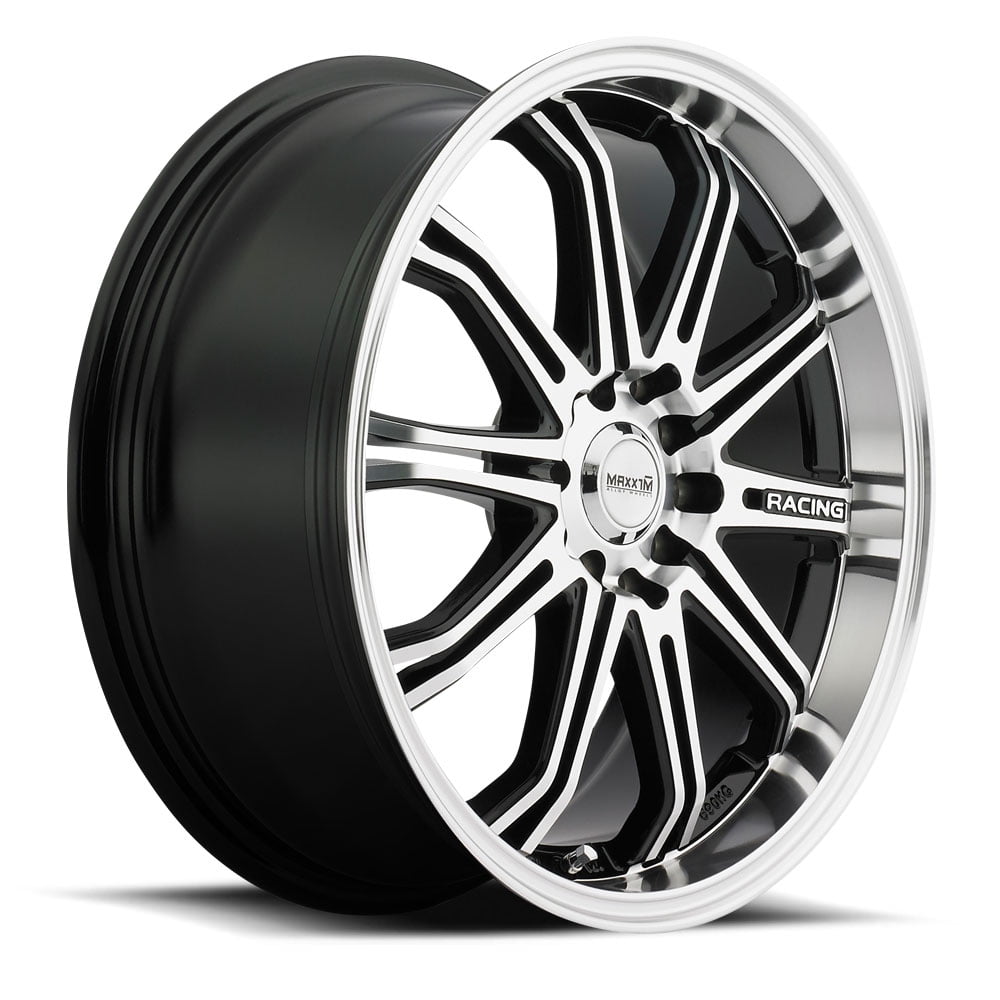 16" Black With Natural Face 4S FERRIS Wheel by Konig Wheels 4S67T04405 ...
