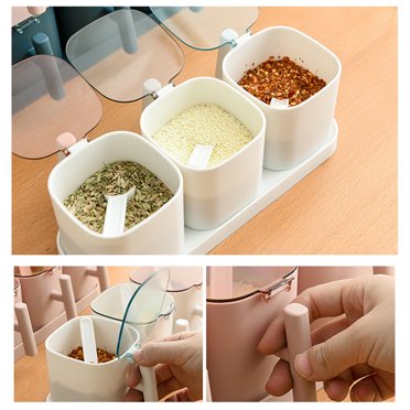 Ludlz Condiment Container Seasoning Box Condiment Canisters ,Condiment ...