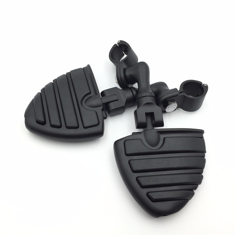 HTT-MOTOR Black Short Angled Peg Mounting Kit with U Shape Footpeg ...
