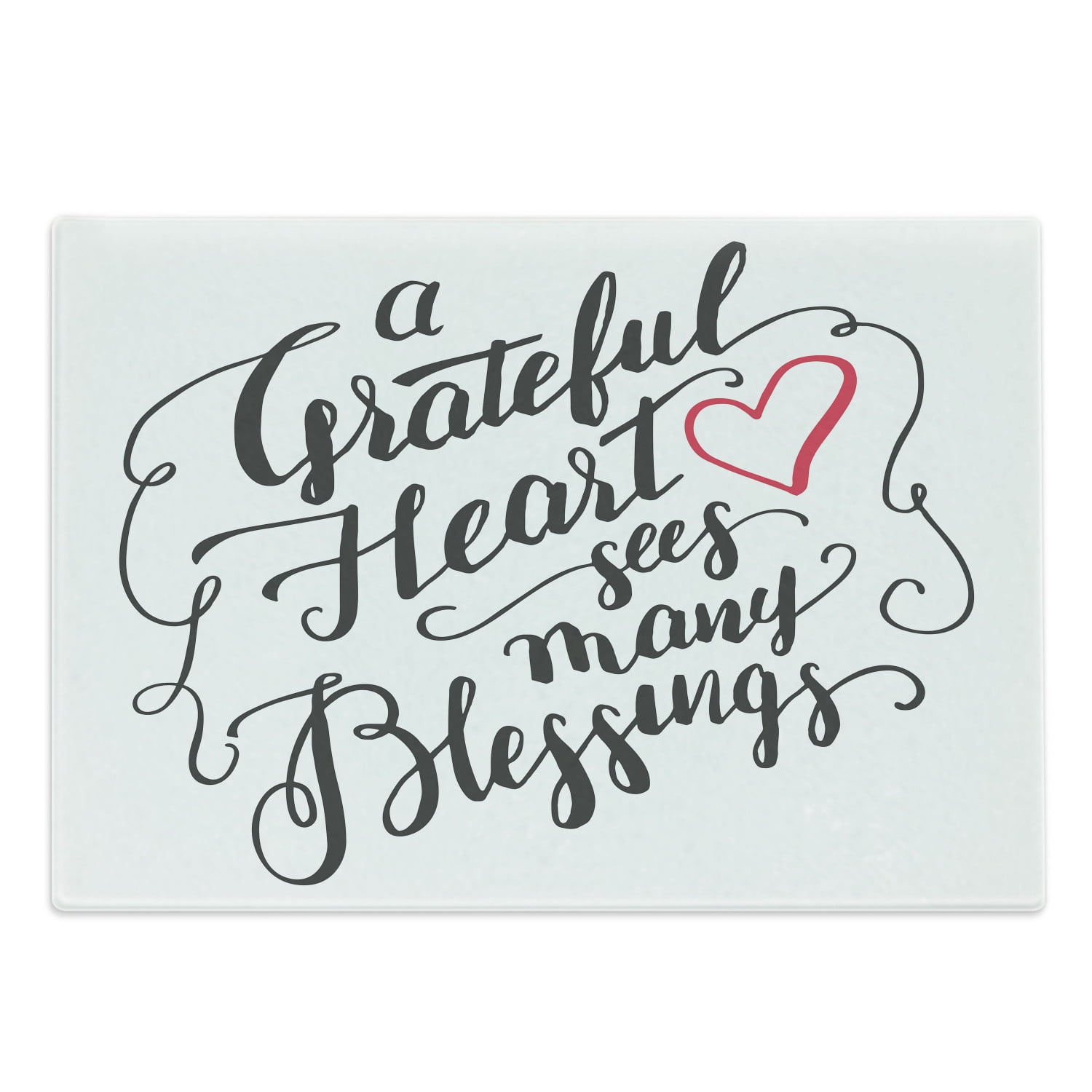 Saying Cutting Board, Grateful Heart Sees Many Appreciation and Wisdom ...