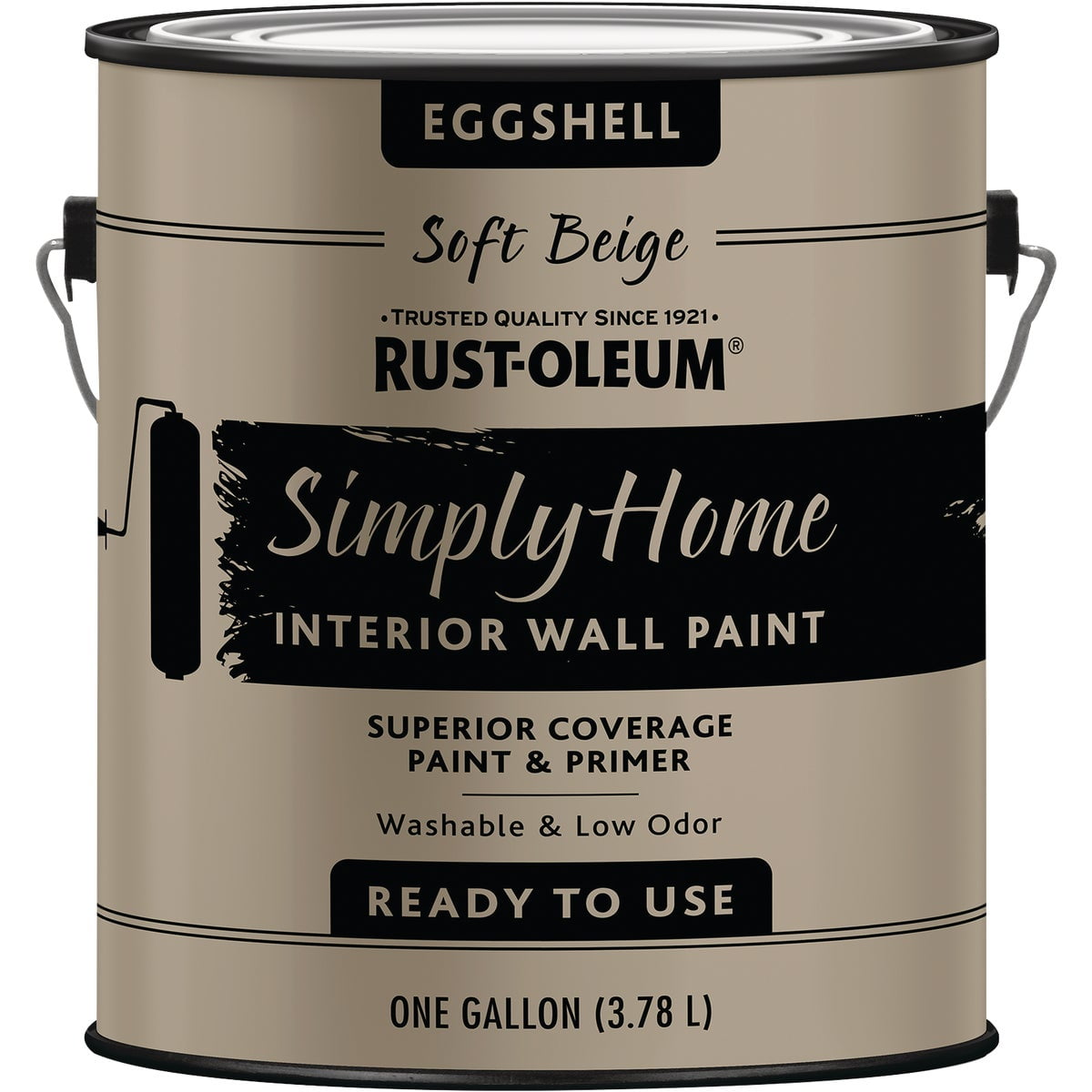 Rust-Oleum Sure Color Eggshell Soft Beige Interior Wall Paint and ...