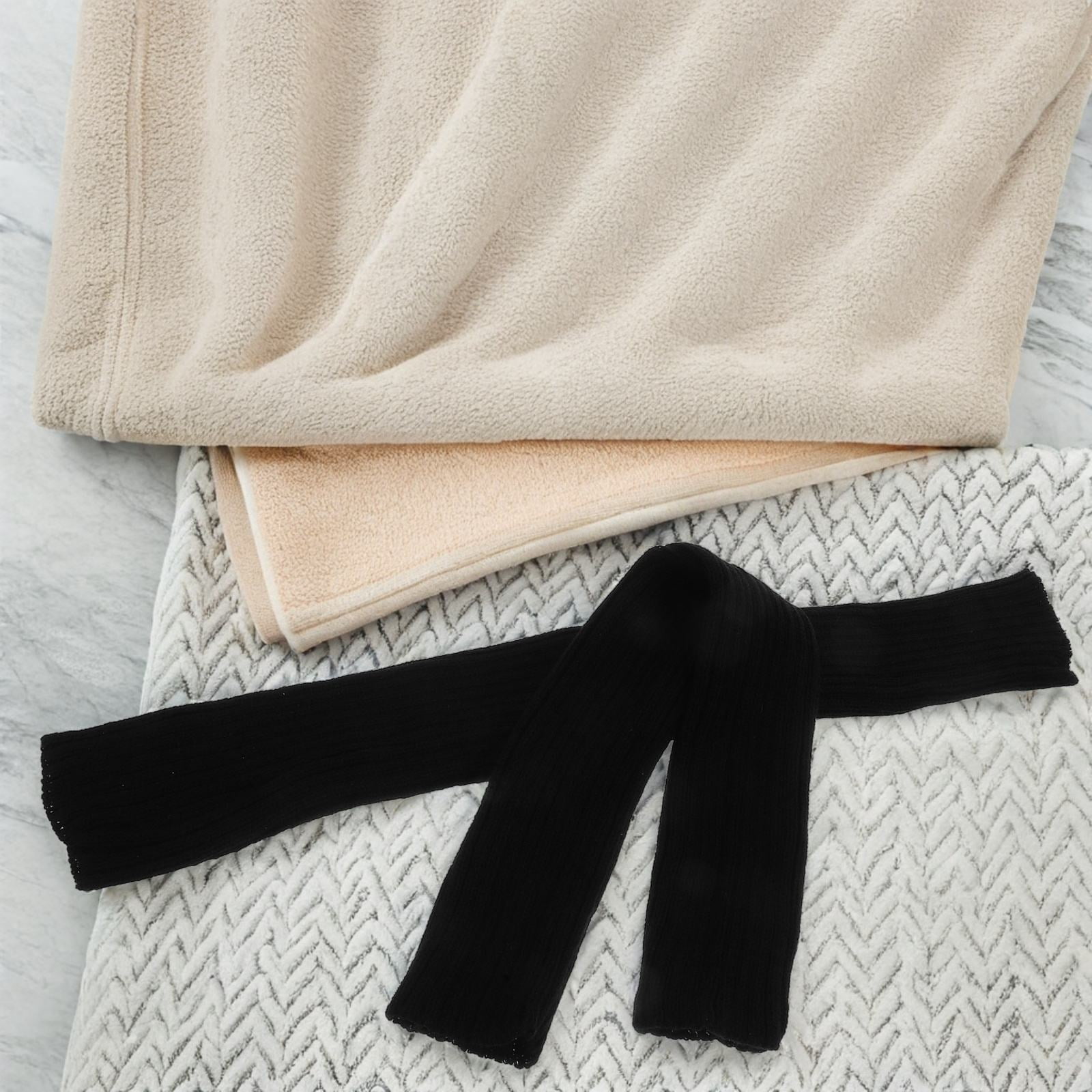 Click here for Oulii 1 Pair Long Knitted Gloves Black Fingerless... prices