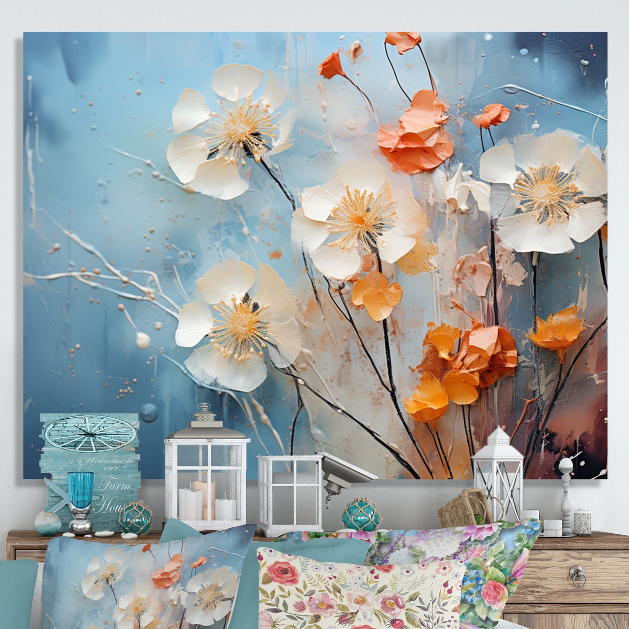 Click here for Designart Dandelion Wall Art  Dandelion Pasture Me... prices