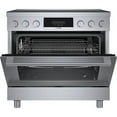 "Bosch His8655u 800 Series 36"" Wide 3.7 Cu. Ft. Single Kitchen Stove ...