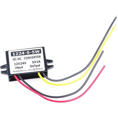 5V 1A 5W DC Converter Regulator DC 9V 12V 24V 36V (8V-40V) Step-Down to ...