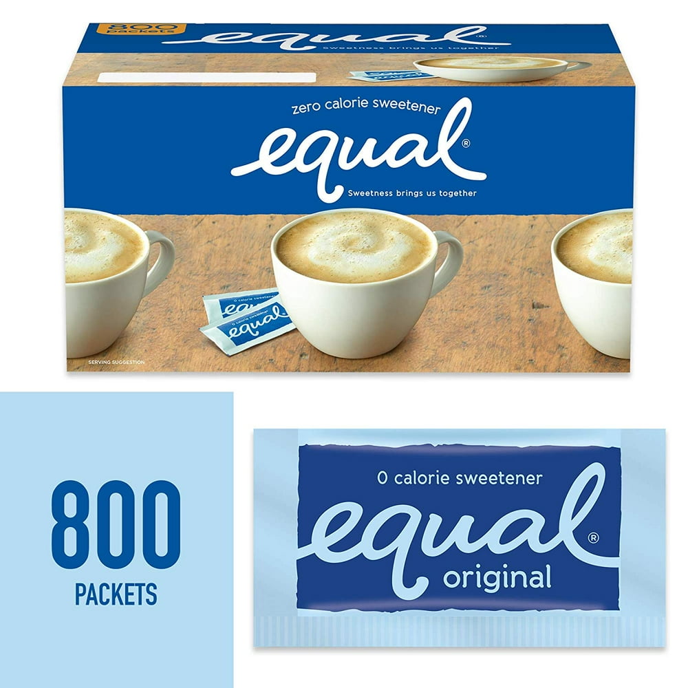 Equal 0 Calorie Sweetener Sugar Substitute Zero Calorie Sugar