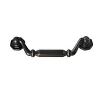 Utopia Alley Gleam 8 Crystal Pull Handle - Decorative Cabinet Drop Pull ...