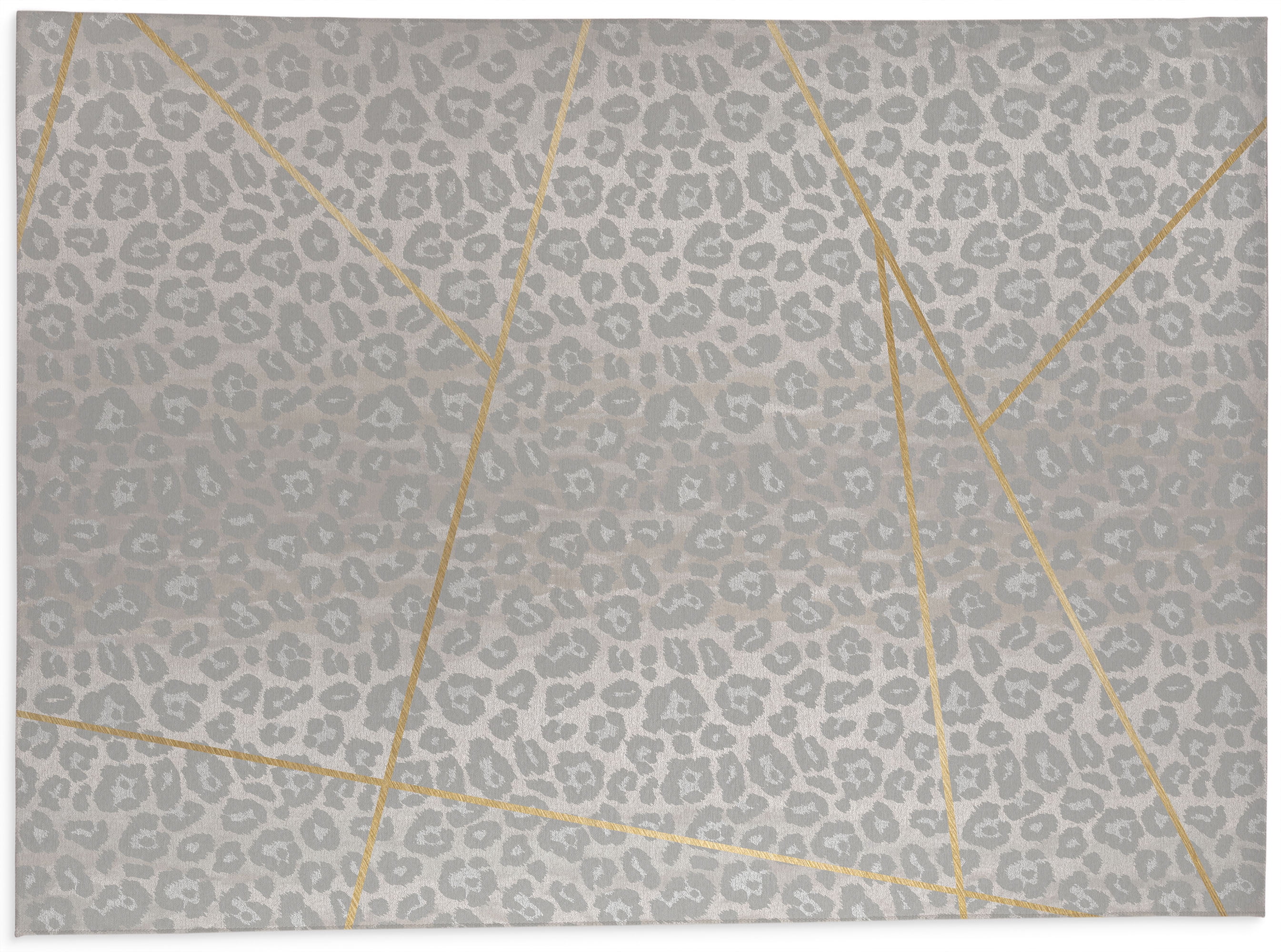 Geo Cheetah Silver Office Mat by Kavka Designs - Walmart.com