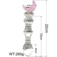 Glass Dildo Glass Double Ended Dildo Clear G Spot Dildo Pleasure Wand