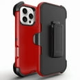 Mobile Xcessories - Red iPhone 16 Pro Max Case+Belt Clip included ...
