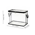 RBCKVXZ Large Heavy-Duty Thick Plastic Clear Storage Bag for Clothes ...