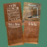 Dry Erase Game Board Travel Game for Kids Reusable Dry Erase Game Clear ...