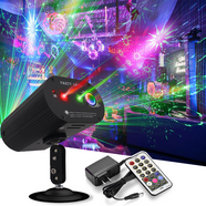 Gemmy Fire & Ice LED Lightshow Projector Halloween Decoration - 12 in ...