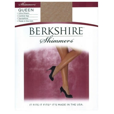Plus size control top spandex sheer pantyhose 333Q-OFFBLACK - Walmart.com