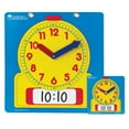 Learning Resources Write - On/Wipe - Off Clock Classroom Set, Grades ...