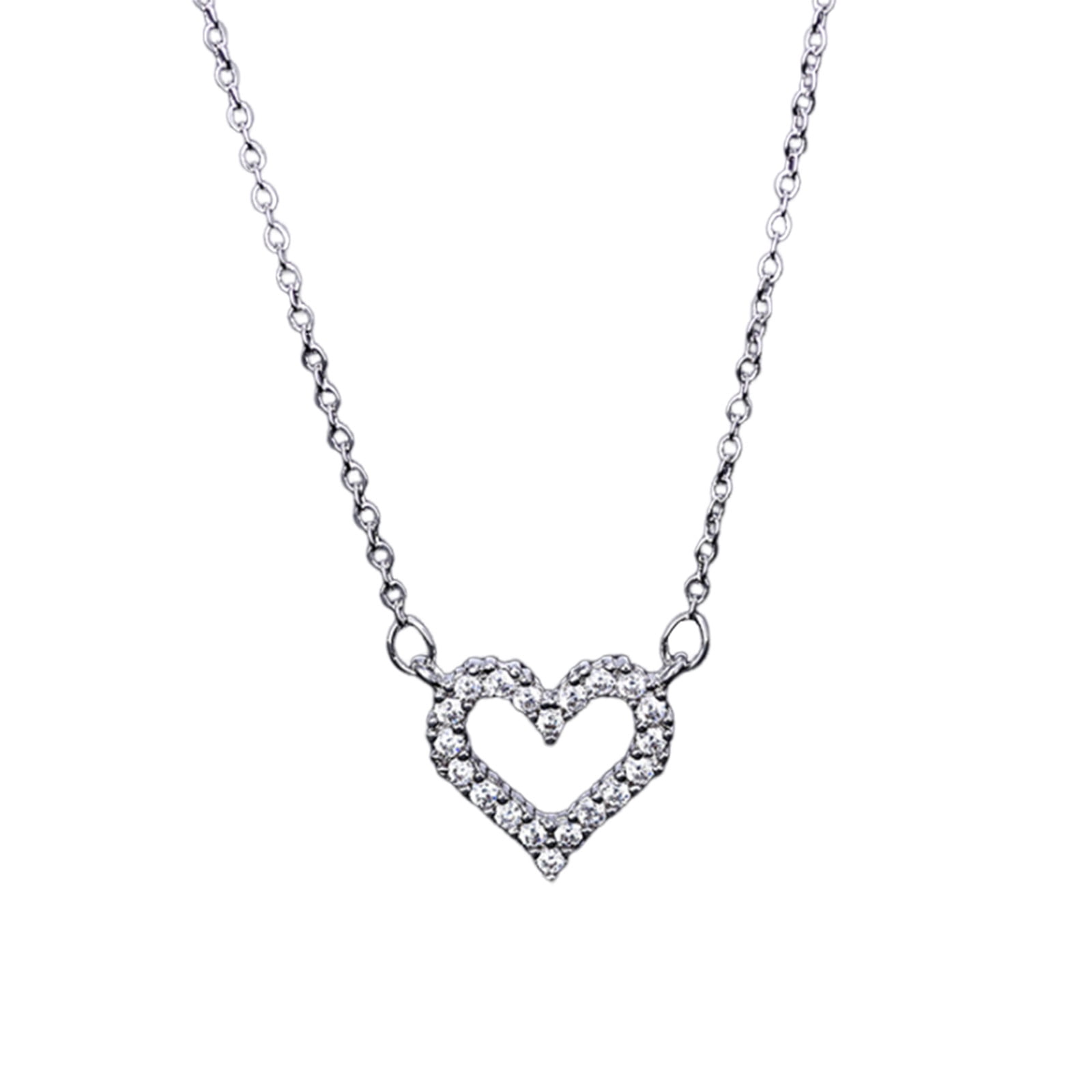 Click here for Lilelis Silver Shaped Necklace Full Of Micro Inlai... prices