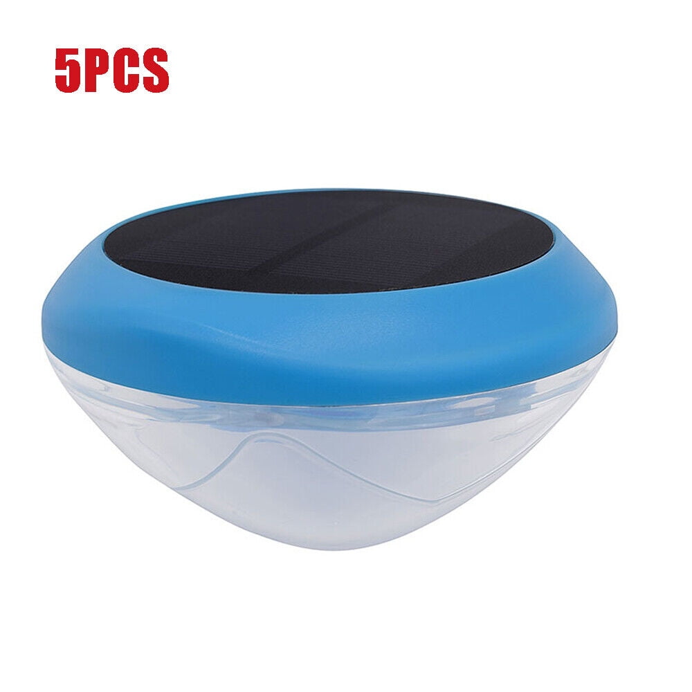 Solar RGB LED Floating Light Colorful Swimming Pool Pond Underwater ...