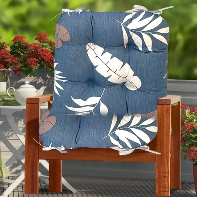 Yeciiwht Thickened Outdoor Chair Cushions Fashion Printed Seat Cushion ...