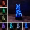 3D The Mandalorian Desk Light - 7 Color LED Lamp Base with USB or ...