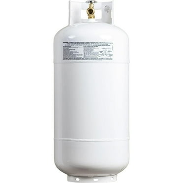 Manchester Tank 6817 - 50 lbs Steel Horizontal Gray ASME LP Gas Tank ...