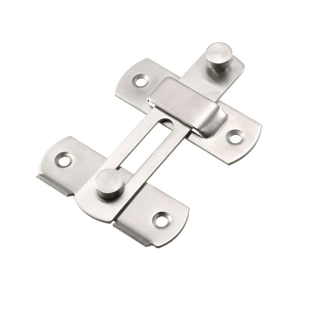 Flip Door Latch 201 Stainless Steel 100x70mm Gate Latch Bar Latch Hasp ...