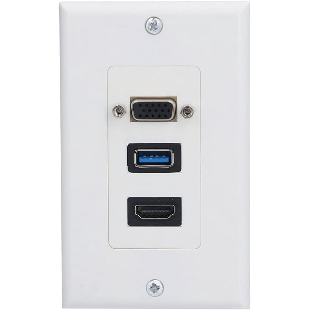 Embedded Installation Multimedia Port Composite Video Panel Audio Video ...