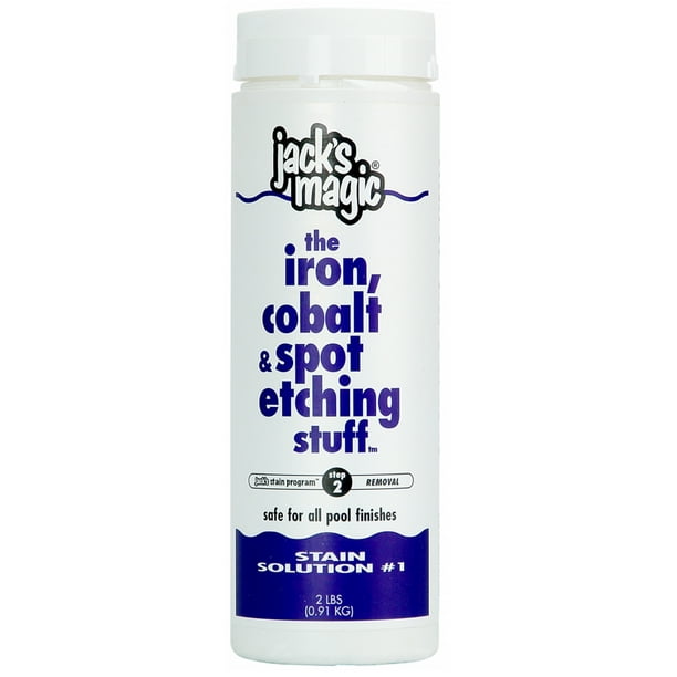Jack's Magic Swimming Pool Stain Solution #1 - 2 lbs - Walmart.com