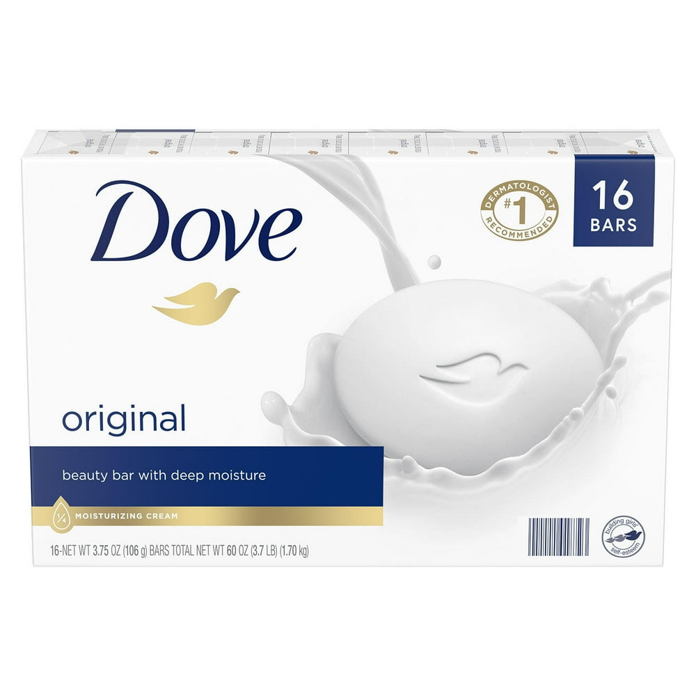 Dove Beauty Bar White 3 75 Oz 16 Ct