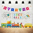 White Brick Wall Backdrop School Backdrop Term Begins Background ...