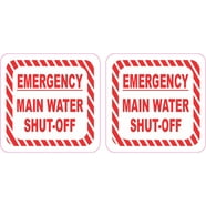 5inx5in Red First Aid Sticker Vinyl Medical Emergency Sign Decal ...