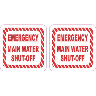 5inx5in Red First Aid Sticker Vinyl Medical Emergency Sign Decal ...