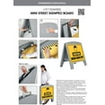 M&T Displays Mini Street SignPro Board, Gray 24.80x19.76 Inch ...